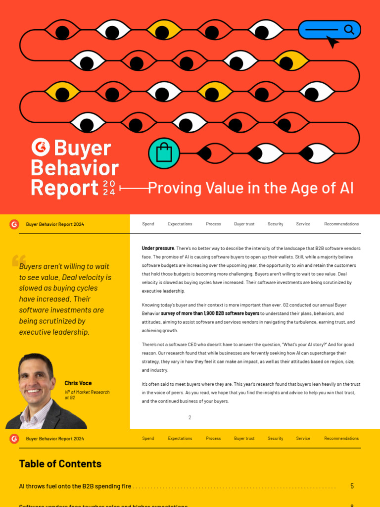 2024 Buyer Behavior Report | PDF | Procurement | Consumer Behaviour