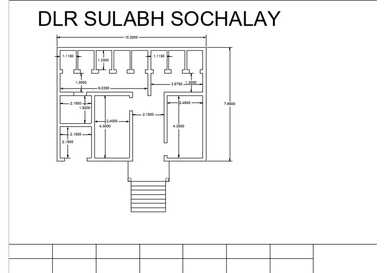 DLR Sulabh Sochalay-Model | PDF
