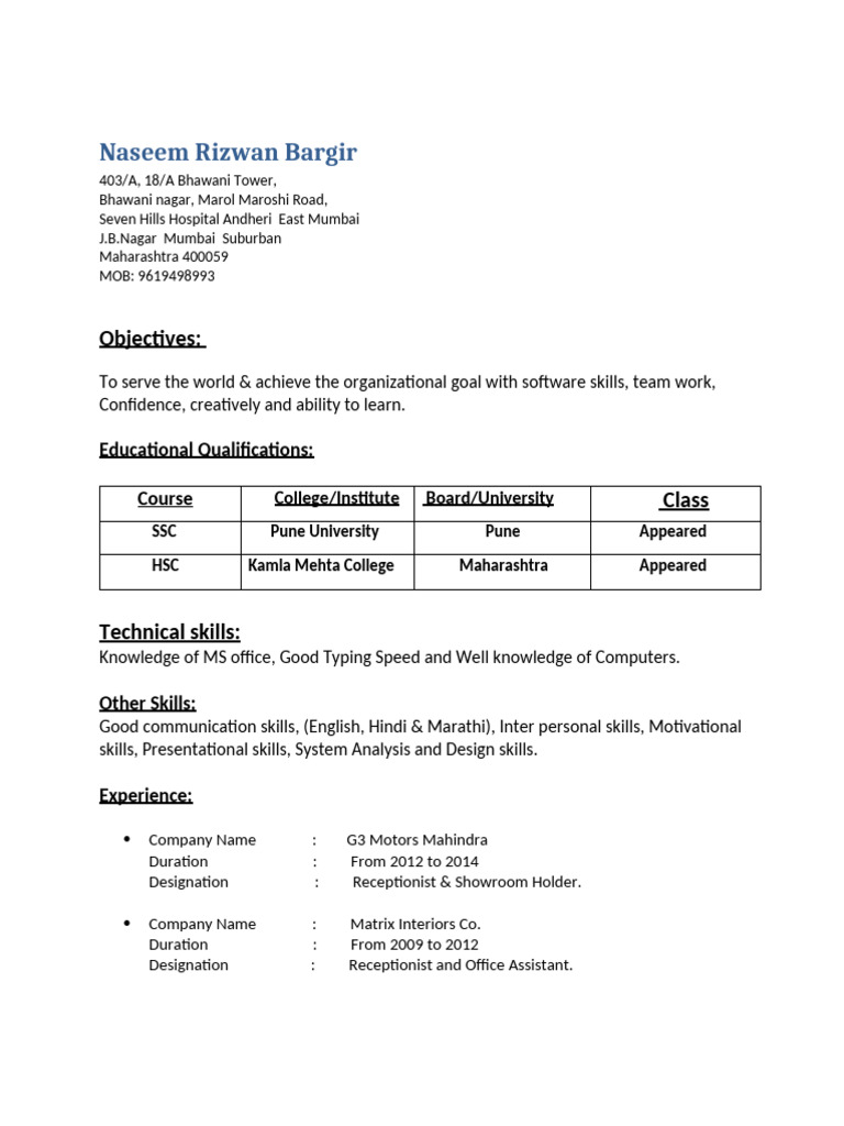 Naseem Rizwan Bargir | PDF