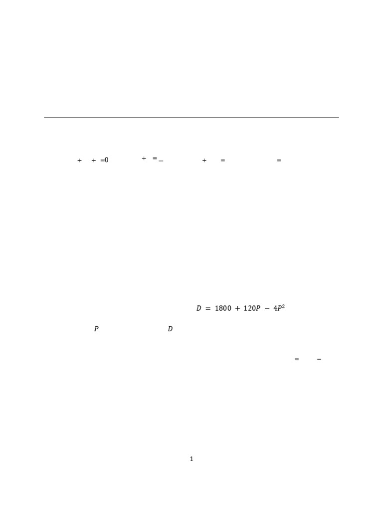 Business Mathematics Tutorial Questions | PDF | Demand | Equations