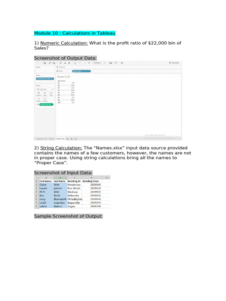 Mod 10_Assignments | PDF