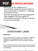 Electricity at Work Regulations 1989 | PDF | Regulatory Compliance ...