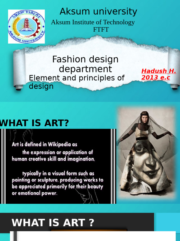 Element and Principle - 1 | PDF | Color | Artistic Techniques