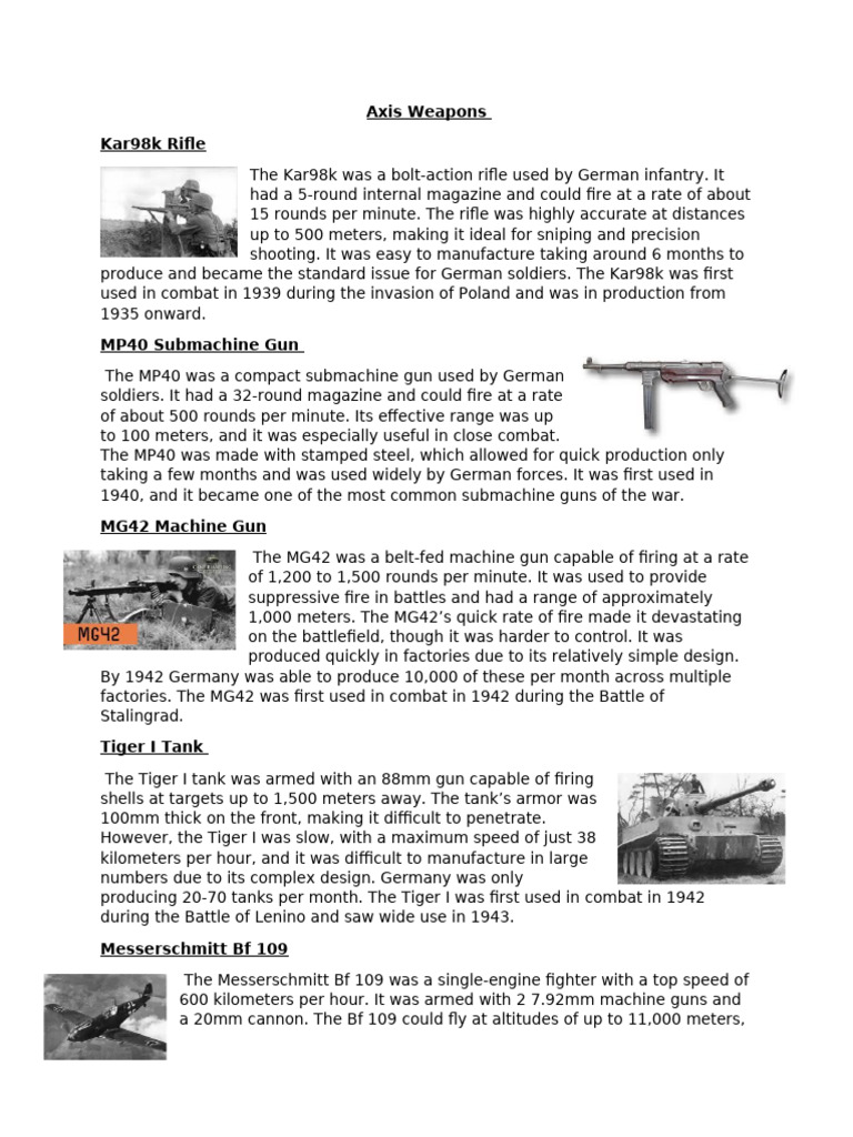 Axis Weapons WW2 | PDF | Fighter Aircraft | Torpedo