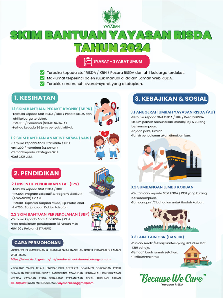 SKIM BANTUAN YAYASAN RISDA | PDF