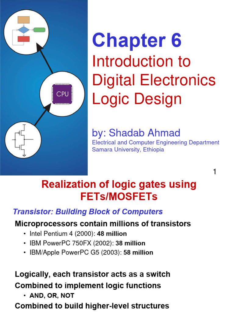 6_Applied Electronics II Chapter-6 Digital Logic Design | PDF | Field ... 6_Applied Electronics II Chapter-6 Digital Logic Design | PDF | Field ...