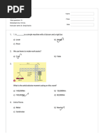 IGCSE PHYSICS Revision 2 - Moments | PDF | Force | Lever