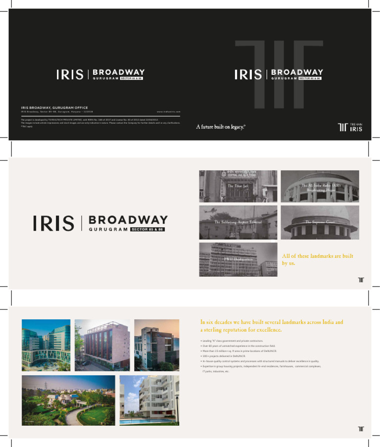 Trehan Iris Broadway Brochure_A4 (1) | PDF