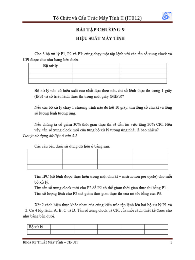 IT012 - Bai Tap Chuong 9 | PDF