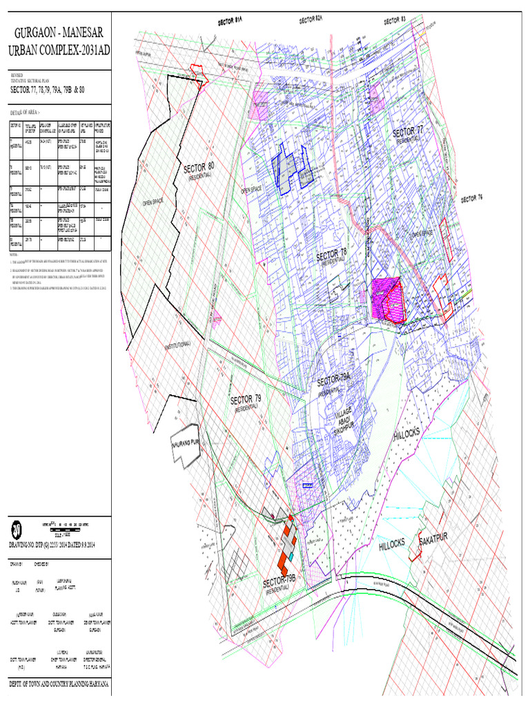 Sec 77 & 78 - Map | PDF