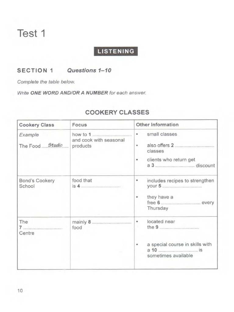 Ielts Listening Practice Test Pdf