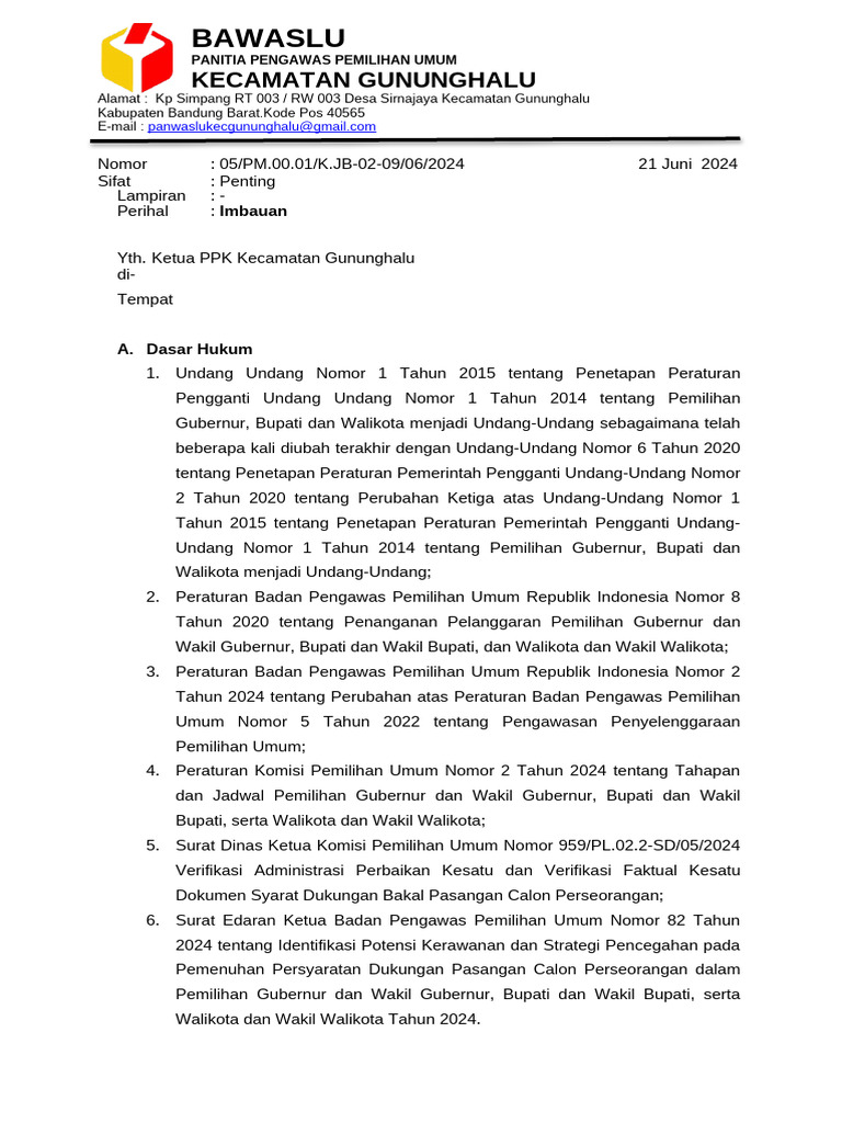 Imbauan Verifikasi Faktual | PDF