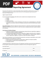 DBPR Food Employee Reporting Agreement | PDF | Foodborne Illness ...