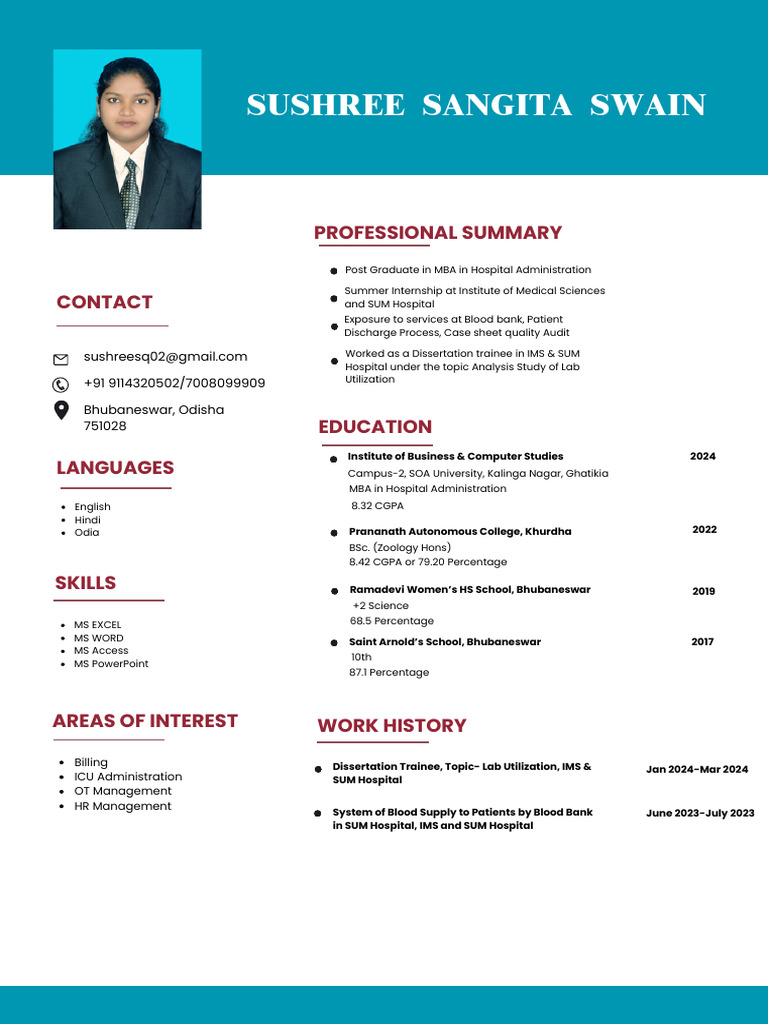 Sushree Resume 1 | PDF