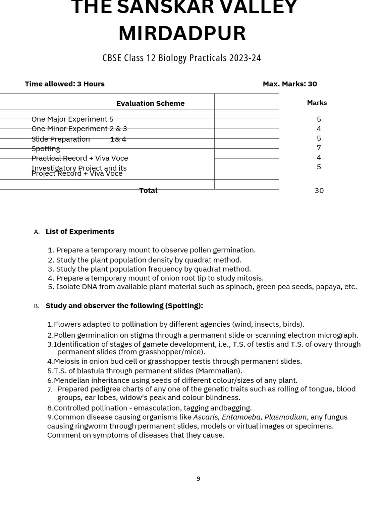CBSE-Class-12-Biology-Practicals-2024-25.pdf_20241122_175849_0000 | PDF ...
