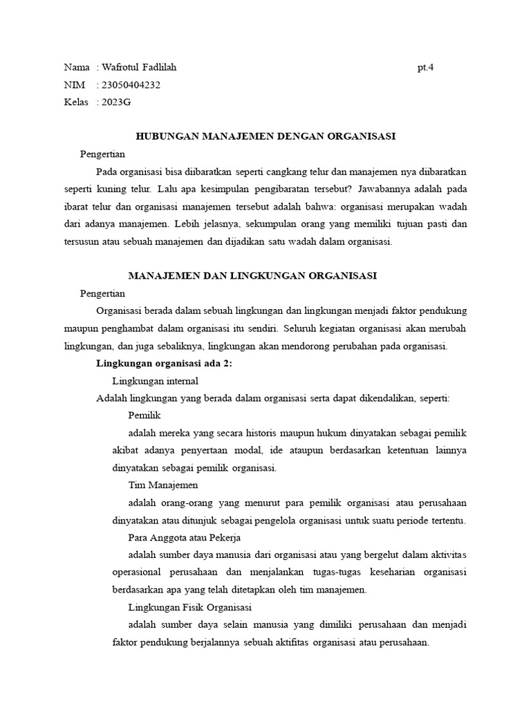 PT.4 - 232G - Wafrotul Fadlilah | PDF