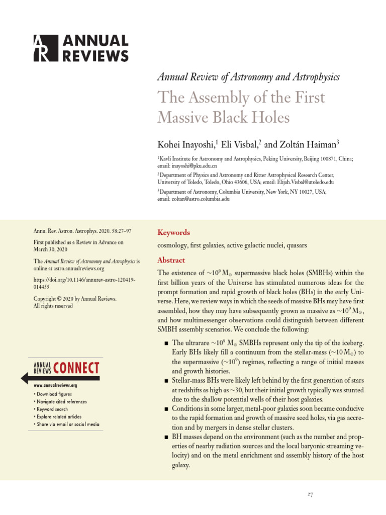 inayoshi-et-al-2020-the-assembly-of-the-first-massive-black-holes | PDF ...