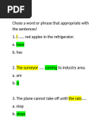 The Simple Present Tense-Year 6 | PDF | Grammatical Number | Rules