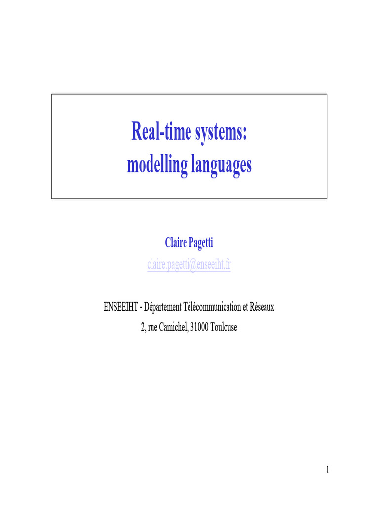 Mastere Ems Lecture | PDF | Embedded System | Aircraft Flight Control ...