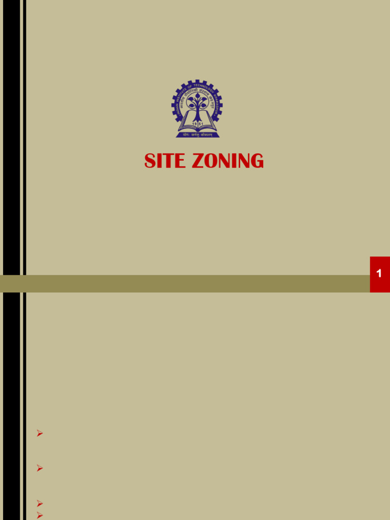 Zoning | PDF