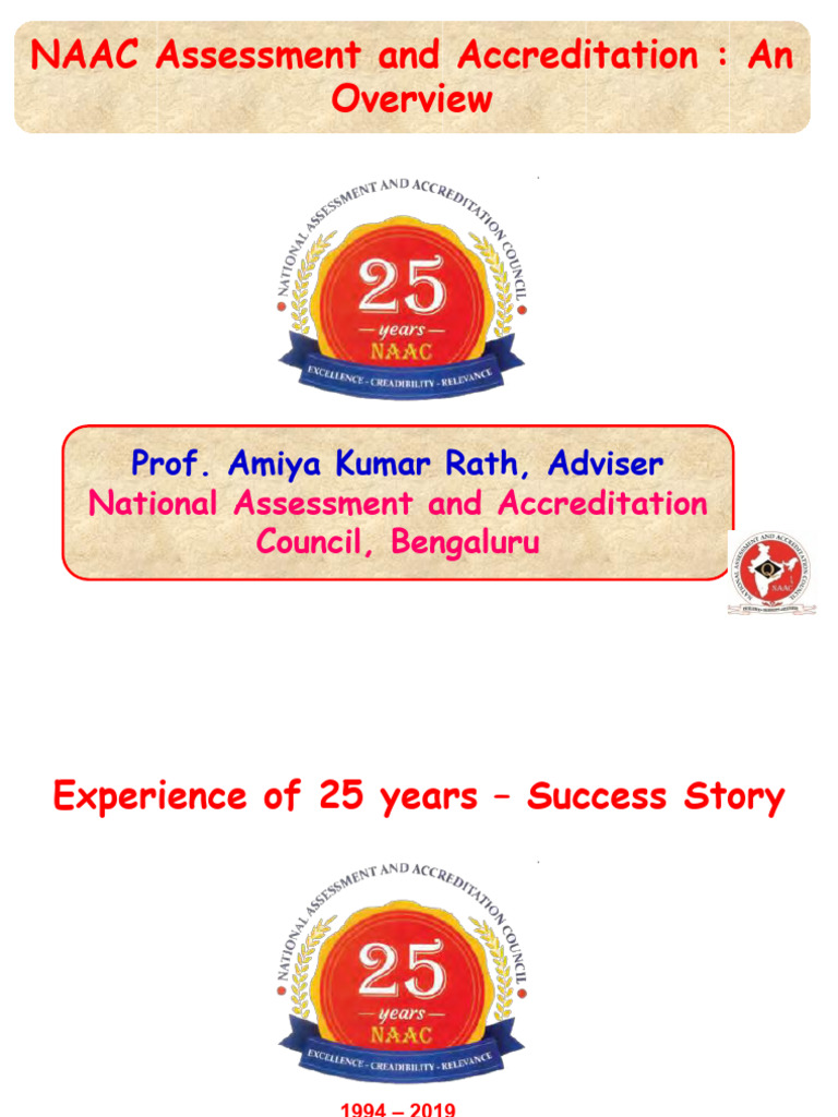 NAAC Assessment and Accreditation | PDF | Performance Indicator ...