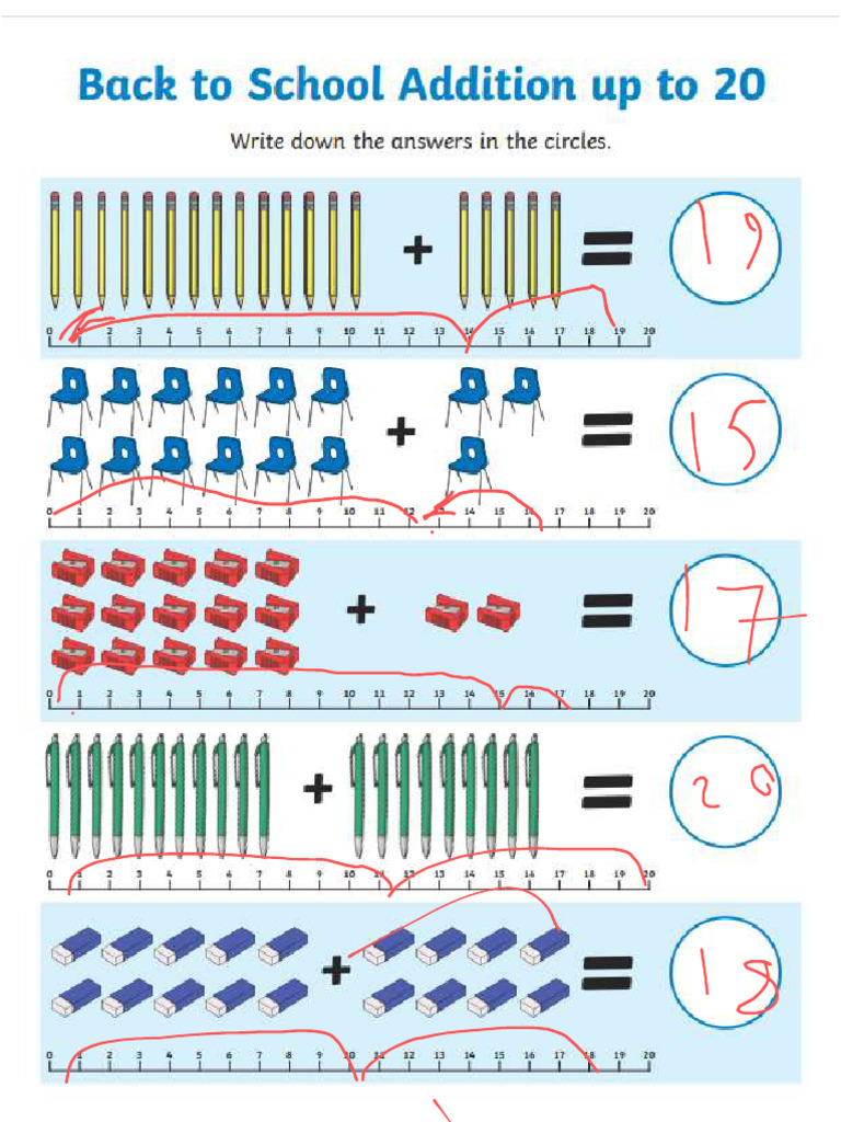 math worksheets week 3 Tuesday_copy | PDF