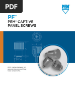 Self-Clinching Nut Data Sheet (PEM) | PDF | Nut (Hardware) | Screw