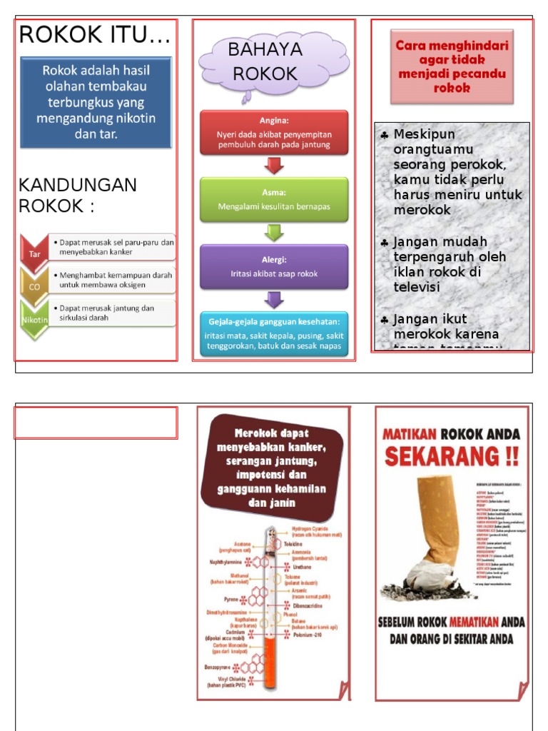 Leaflet Rokok | PDF
