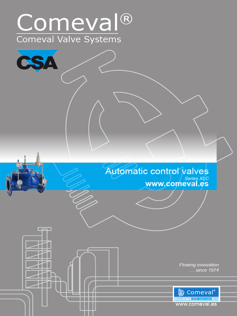 CSA Automatic Control Valves 8.2017 | PDF | Valve | Flow Measurement