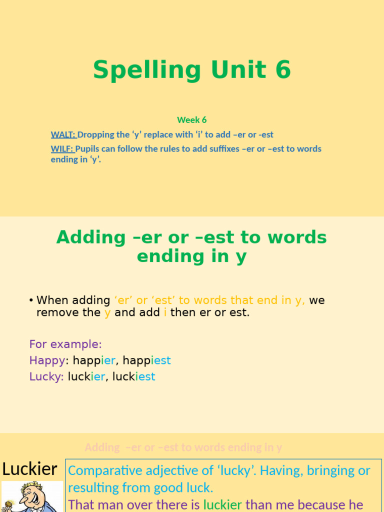 Spelling Unit 6 | PDF | Languages | Foreign Language Studies