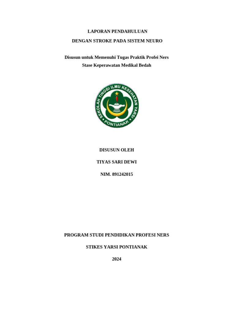 LP SNH Tiyas - Yarsi | PDF