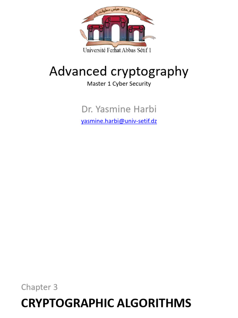 Chapter3_part2 | PDF | Cipher | Cryptography