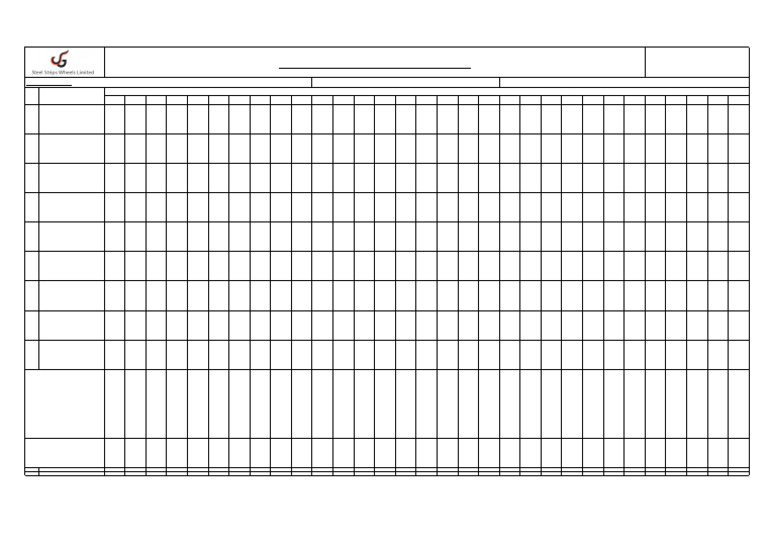 5S check sheet-Foundry-A4- 40PAGES | PDF
