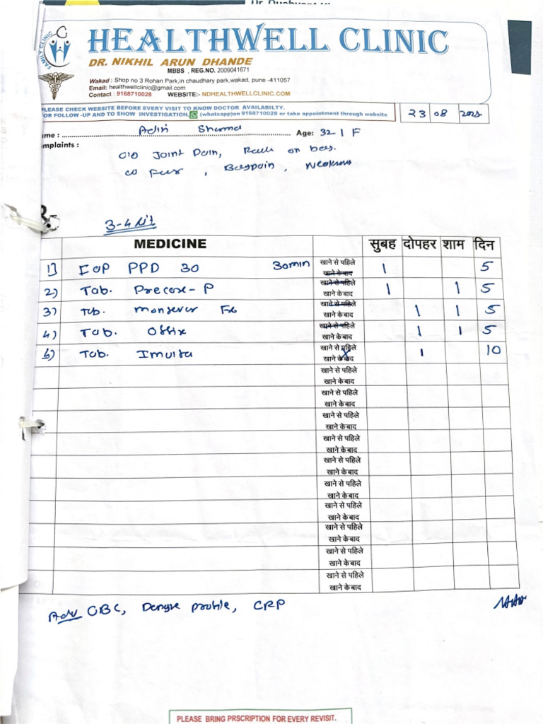 Medical Prescription | PDF