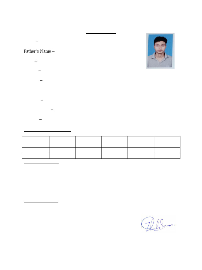 Dhrubo CV | PDF