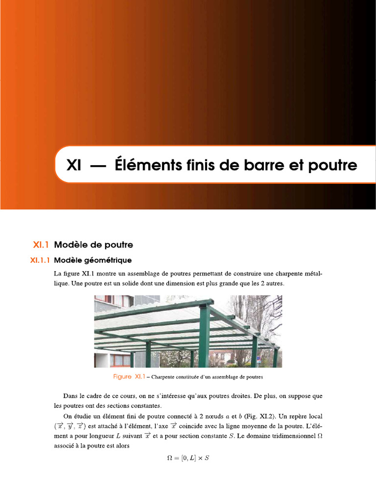 Poutre Fem | PDF