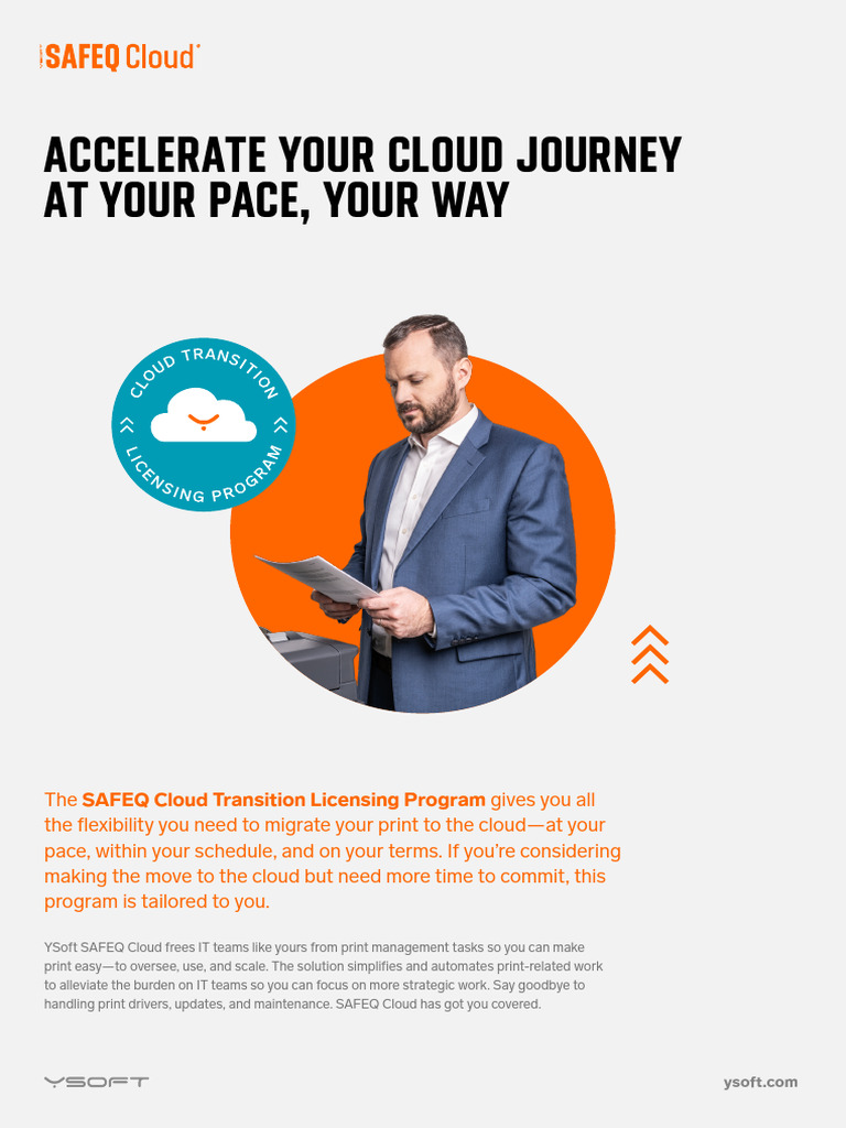 The Cloud Transition Licensing Program - Customer 2 Pager | PDF | Cloud Computing | Computer Science