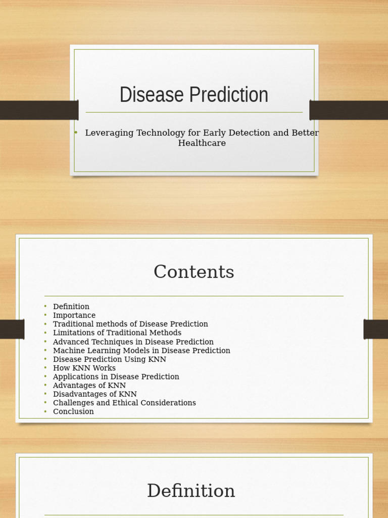 Disease Prediction Project | PDF | Machine Learning | Personalized Medicine