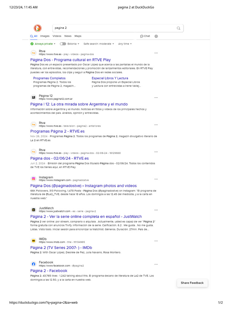Pagina 2 at DuckDuckGo | PDF | Radiodifusión pública | Medios de comunicación en masa