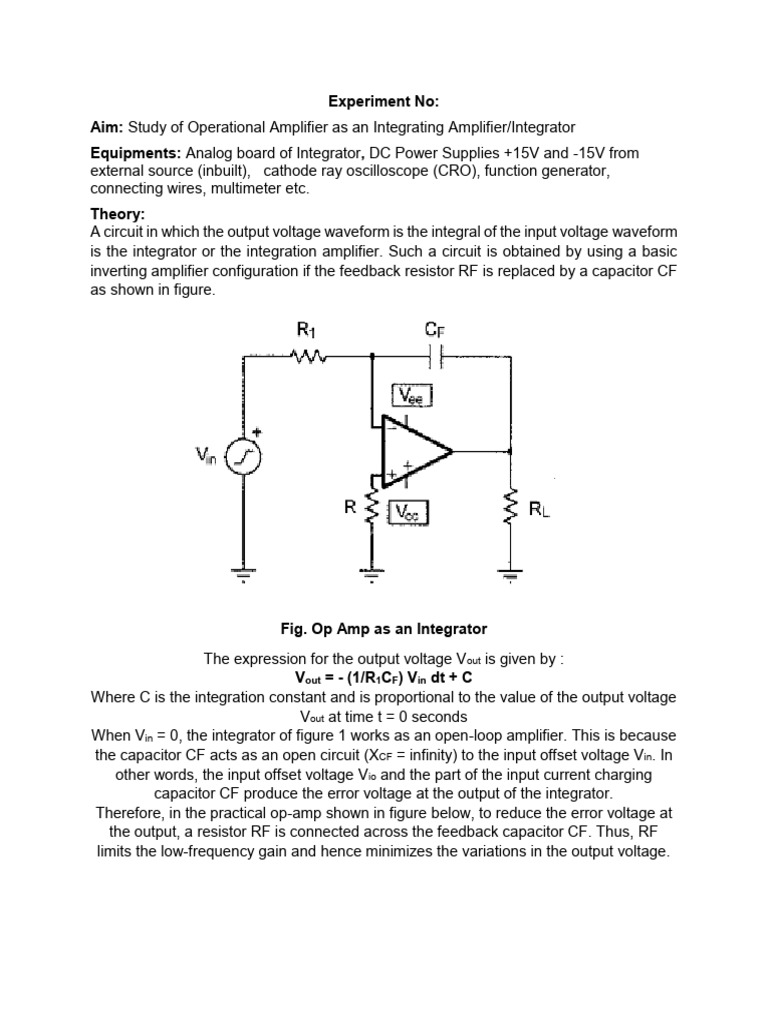Sheet Op Amp | PDF