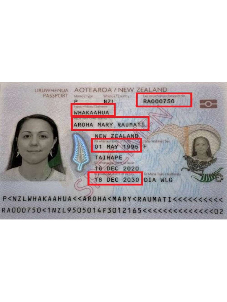 Passport Newzealand | PDF