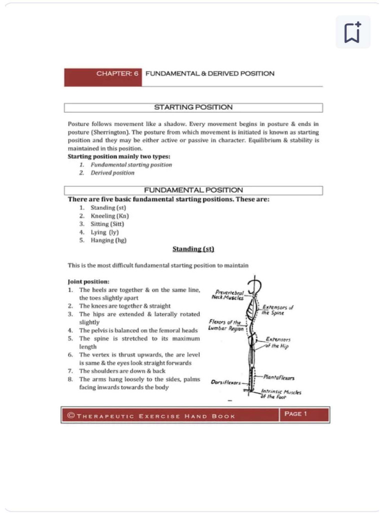 Starting Position | PDF