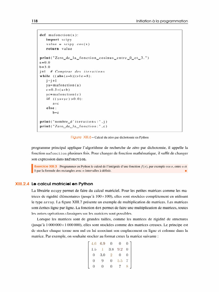 Calcul Matriciel | PDF