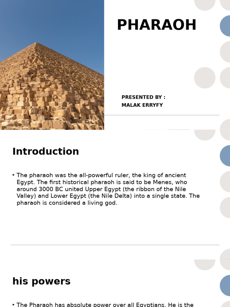 Pharaoh | PDF