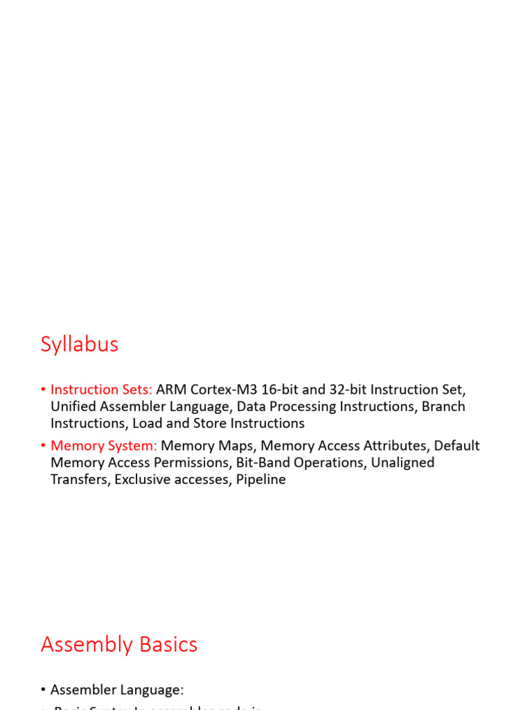 Unit 5 | PDF | Assembly Language | Central Processing Unit