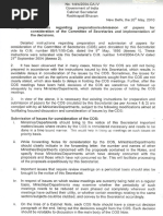 Handbook for Writing Cabinet Notes | PDF | Ratification | Government Of ...