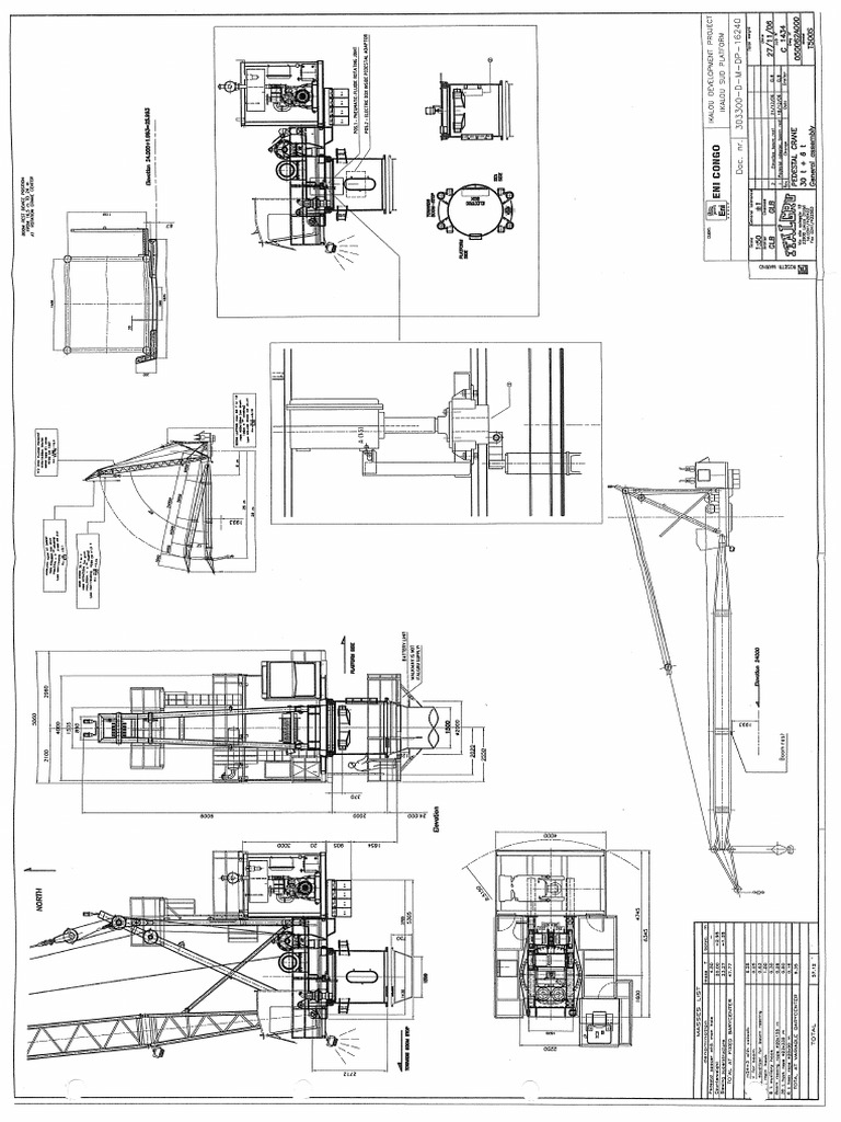 Plans Des Grues ITALGRU | PDF