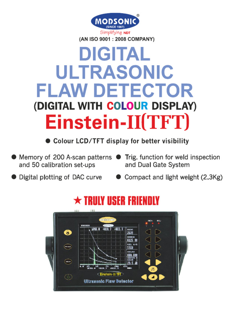 Einstein II Tft | PDF | Computer Monitor | Battery Charger