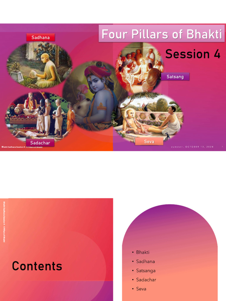 Session4-4PillarsOfBhakti-KrishnapadDas | PDF