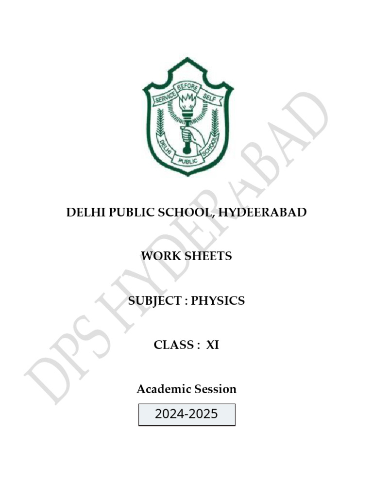Mcqs Physics Class 11 (2024-25) | PDF | Orbit | Force
